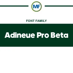 Adineue PRO Beta A Bold: Free Font Download | MaisFontes