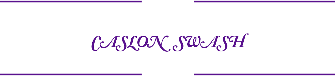 ADOBE CASLON SWASH ITALIC: Free Font Download | MaisFontes