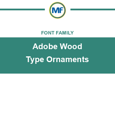 Adobe Wood Type Font Family: Download Free | MaisFontes