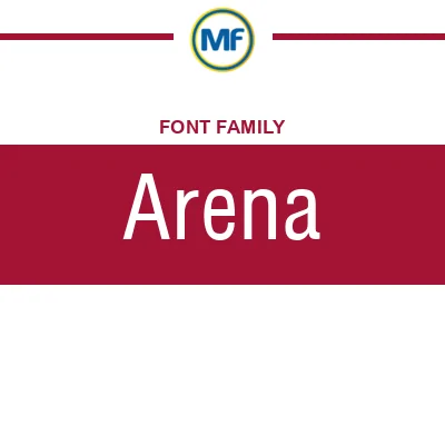 Download Arena Fonts | MaisFontes