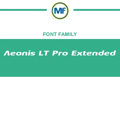 Aeonis LT Pro Extended Font Family: Free Download | MaisFontes