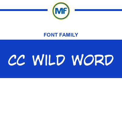CC Wild Word fonts to download | MaisFontes