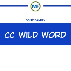CC Wild Words Roman Font: Free Download | MaisFontes