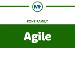 Agile Bold: Free Font Download | MaisFontes
