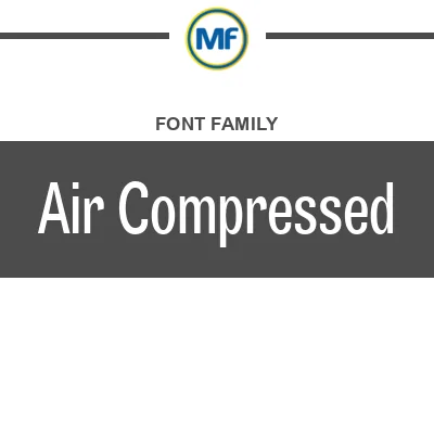 Air Compressed Font Family: Download Free | MaisFontes