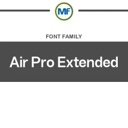 Air Pro Extended Roman: Free Font Download | MaisFontes