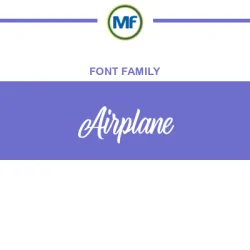 Airplane Script: Free Font Download | MaisFontes
