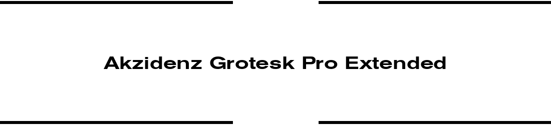 Akzidenz Grotesk Pro Extended Font: Free Download | MaisFontes
