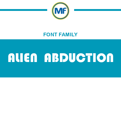 Alien Abduction Font Family: Download Free | MaisFontes