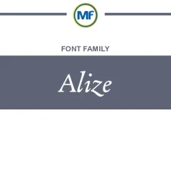 Alize Regular: Free Font Download | MaisFontes