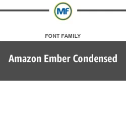 Amazon Ember Condensed RC Bold: Free Font Download | MaisFontes