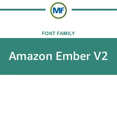 Amazon Ember V2 Font Family: Download Free | MaisFontes