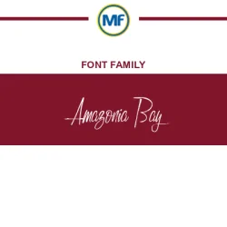 Amazonia Bay Swatches Font: Free Download | MaisFontes