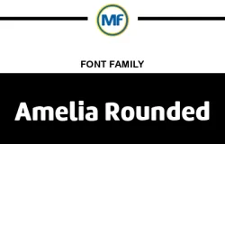 Amelia Rounded Regular: Download Free Font | MaisFontes
