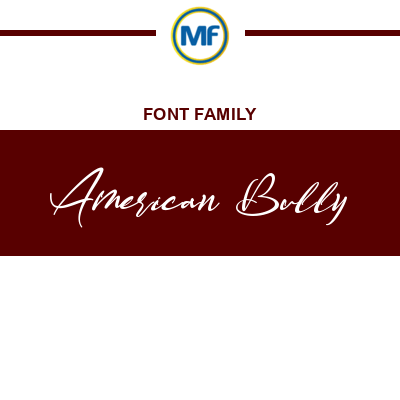 American Bully Font Family: Download Free | MaisFontes