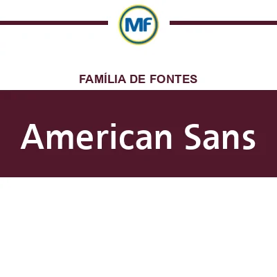 American Sans Família de Fontes: Baixe Grátis | MaisFontes