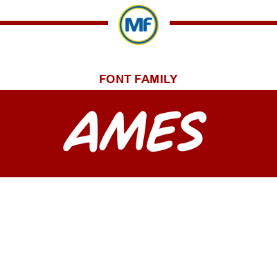 Ames Font Family: Download Free | MaisFontes