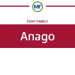 Anago Bold Italic Font: Free Download | MaisFontes