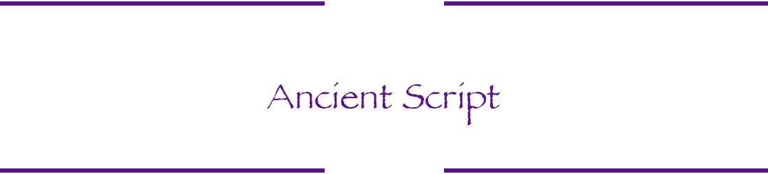 Ancient Script: Free Font Download | MaisFontes