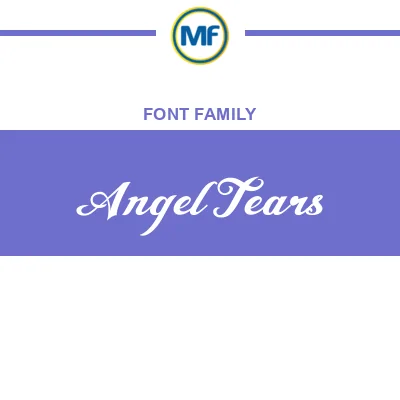 Angel Tears Font Family: Download Free | MaisFontes