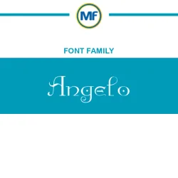 Angelo: Free Font Download | MaisFontes