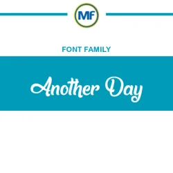 Another Day: Free Font Download | MaisFontes