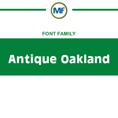 Antique Oakland Font Family: Download Free | MaisFontes