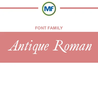 Antique Roman Font Family: Download Free | MaisFontes