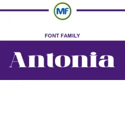 Antonia Regular: Free Font Download | MaisFontes