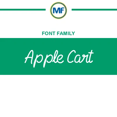 Apple Cart Font Family: Download Free | MaisFontes