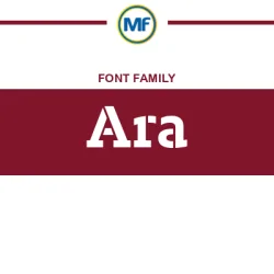 Ara Bold: Download Free Font | MaisFontes