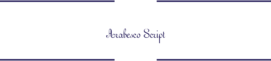 Arabesco Script SSi Font: Free Download | MaisFontes