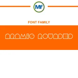 Aramis Rounded Regular: Free Font Download | MaisFontes