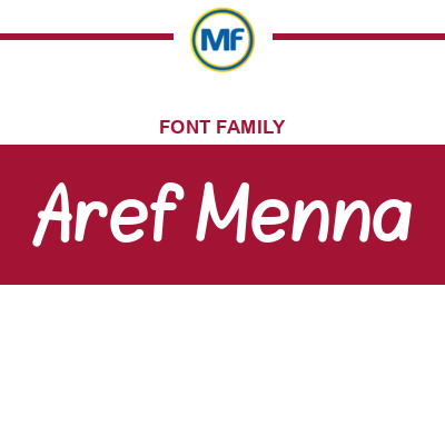 Aref Menna Font Family: Download Free | MaisFontes