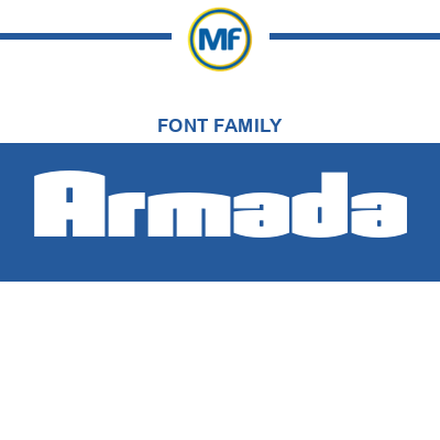 Armada Font Family: Download Free | MaisFontes