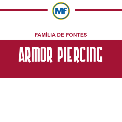 Armor Piercing Família de Fontes: Baixe Grátis | MaisFontes