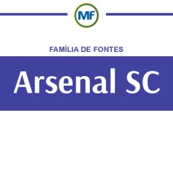Arsenal SC Regular: Baixar Fonte Grátis | MaisFontes