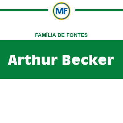 Arthur Becker Família de Fontes: Baixe Grátis | MaisFontes