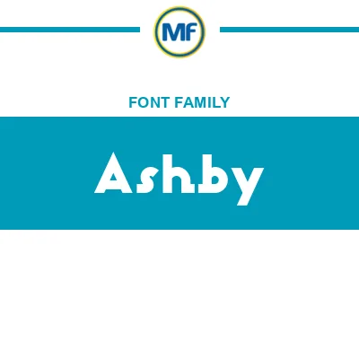 Ashby Font Family: Download Free | MaisFontes