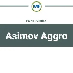 Asimov Aggro: Free Font Download | MaisFontes