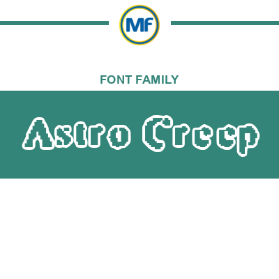 Astro Creep Font Family: Download Free | MaisFontes