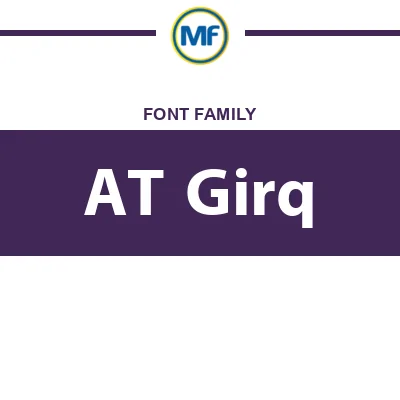 AT Girq Font Family: Download Free | MaisFontes