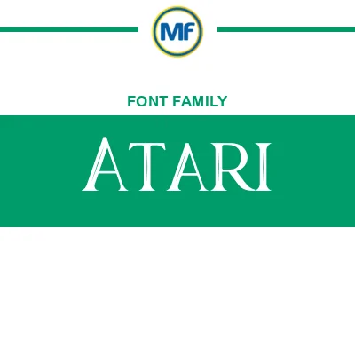 Atari Font Family: Download Free | MaisFontes