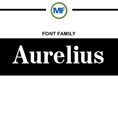 Aurelius Font Family: Free Download | MaisFontes