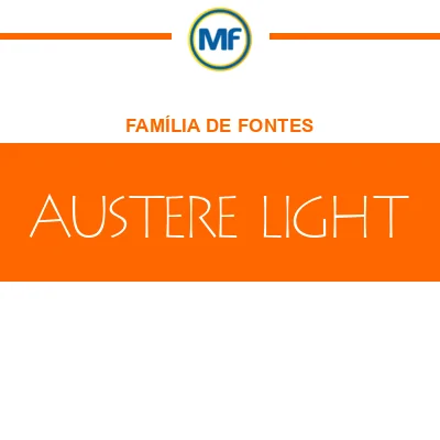 Austere Light Família de Fontes: Baixe Grátis | MaisFontes