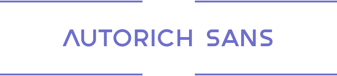 Autorich Sans Lite: Free Font Download | MaisFontes