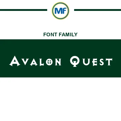 Avalon Quest Font Family: Download Free | MaisFontes