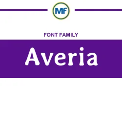 Averia Regular: Free Font Download | MaisFontes
