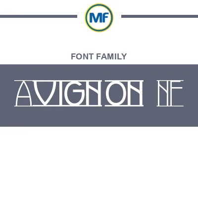 Avignon NF Font Family: Download Free | MaisFontes