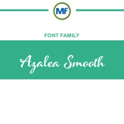 Azalea Smooth Regular: Download Free Font | MaisFontes